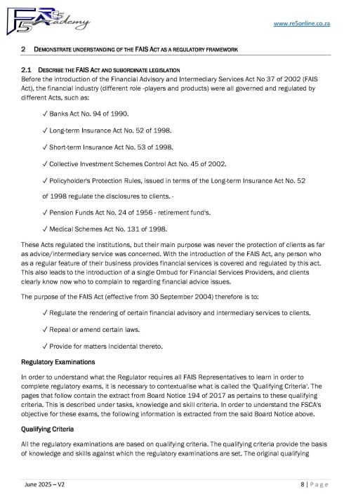 Printed 2025 RE5 Study Material | Delivered To Your Door